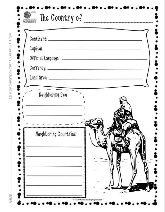 Geography Journal 1+Teacher Key BUNDLE | The Hands-On Learning Store