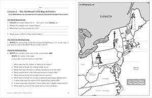 Continent Map Workbook 1+Teacher Key BUNDLE | The Hands-On Learning Store